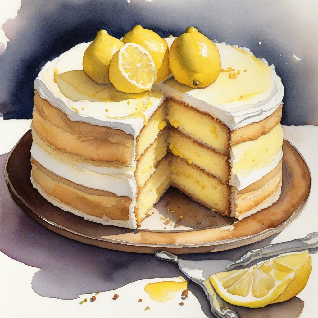 Miss Hullings’ Split Lemon Cake Recipe: Zesty Layers of Citrus Bliss ...