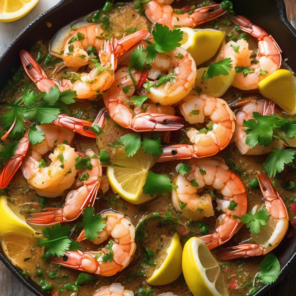 Shrimp with Heads Recipe: Succulent Crustacean Delight - Recipe Names