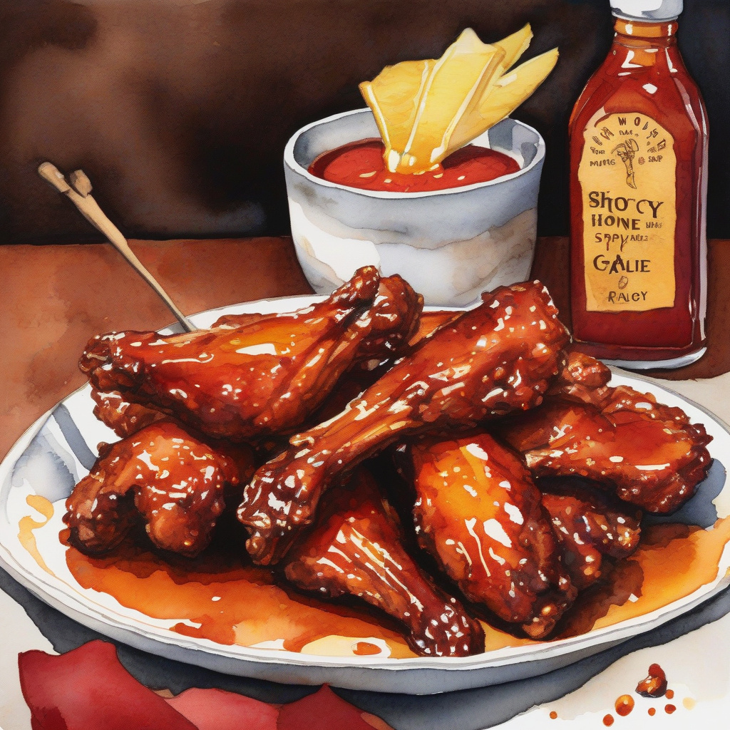 Spicy Honey BBQ Wing Sauce Recipe: Finger-Licking Flavor Explosion ...