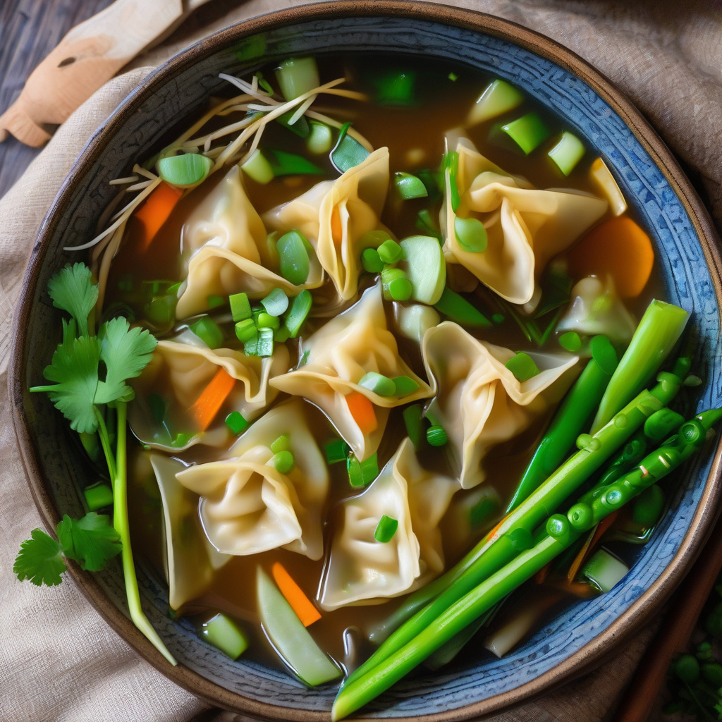 Subgum Wonton Soup Recipe: Hearty Cantonese Comfort in Minutes - Recipe ...