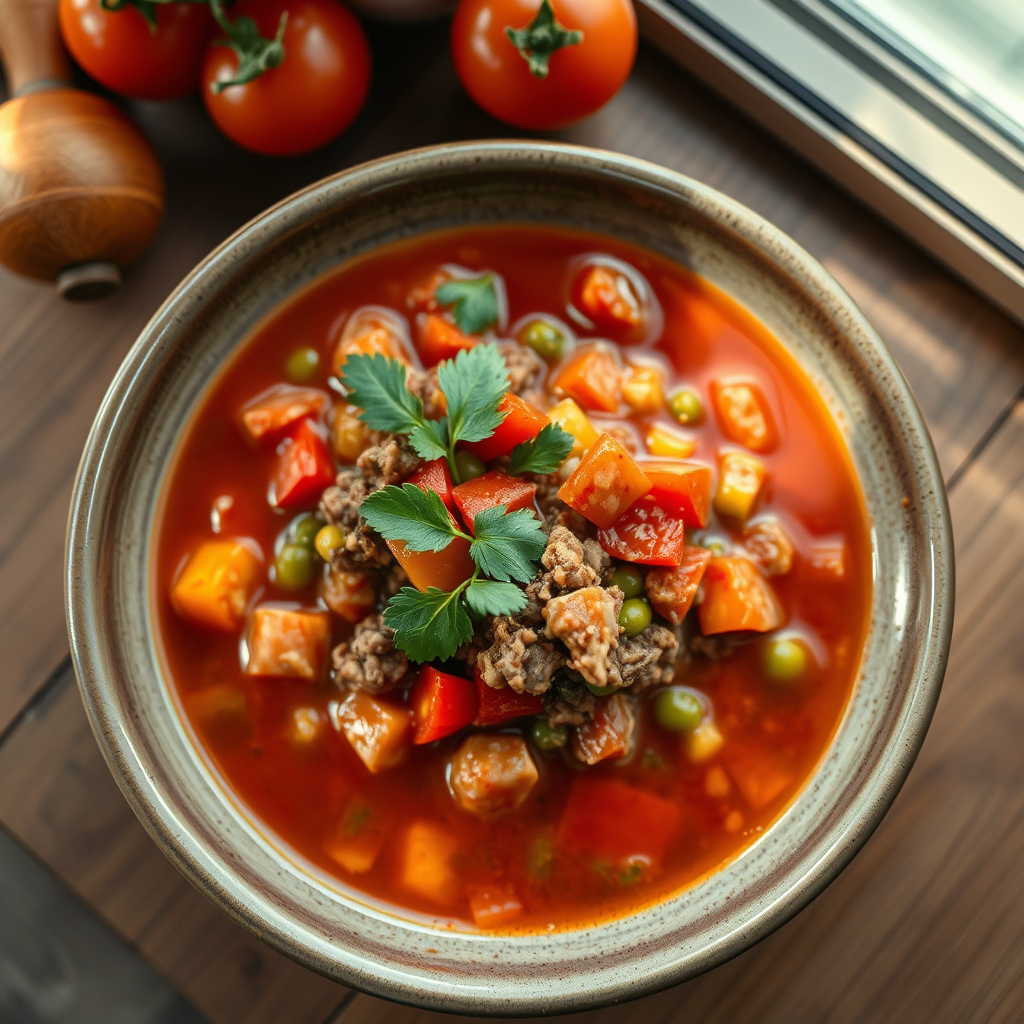Taste of Home Stuffed Pepper Soup Recipe: Hearty Comfort in a Bowl ...