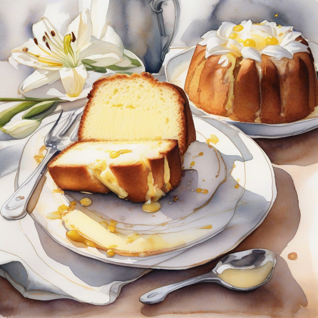 White Lily Whipping Cream Pound Cake Recipe: Light and Fluffy ...