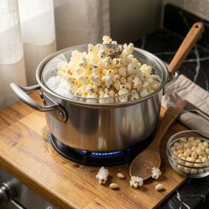 How to Not Burn Popcorn: The Stovetop Shake Method for Perfect Kernels ...