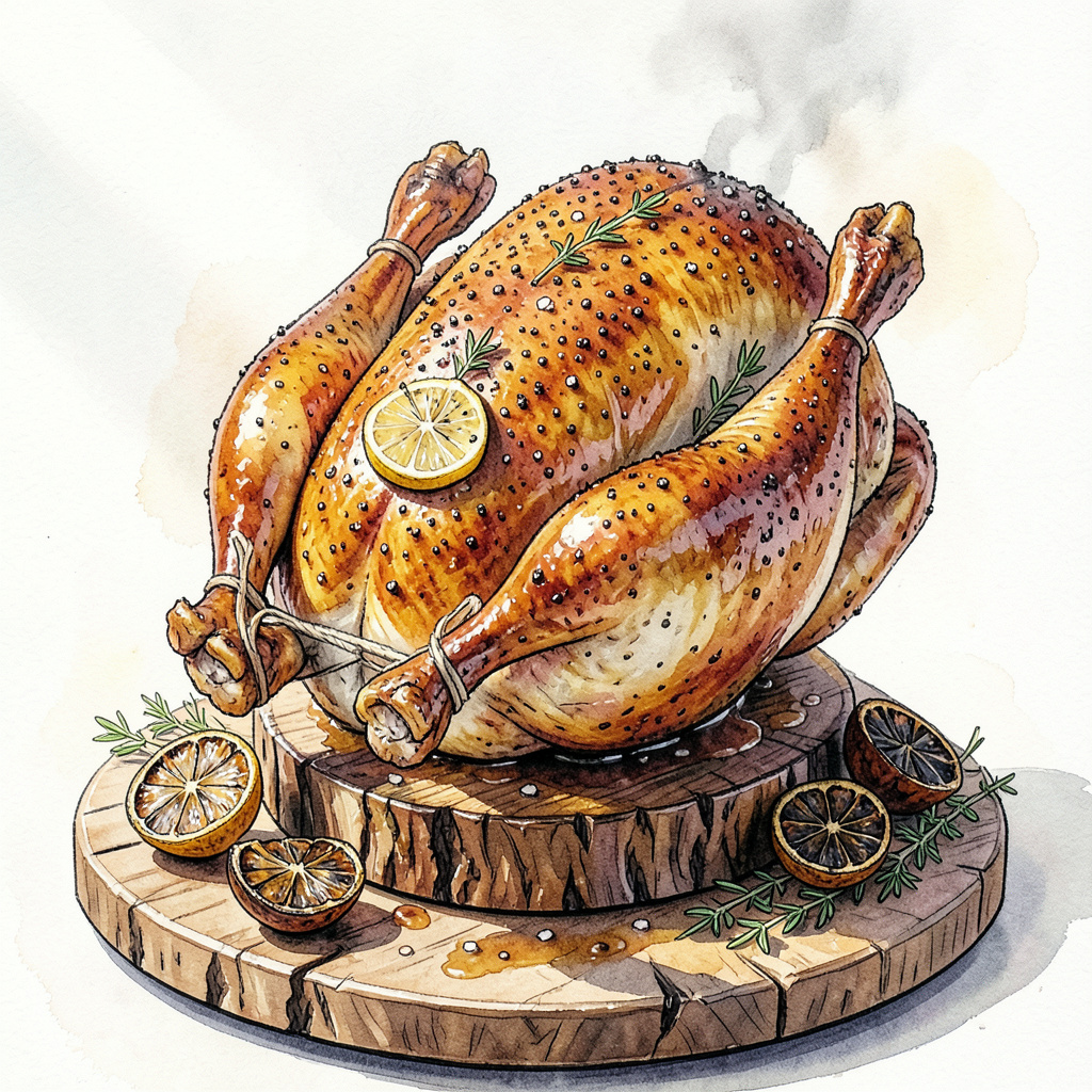 Smoked Whole Chicken BBQ Recipe: Juicy Meat with Crispy Golden Skin ...