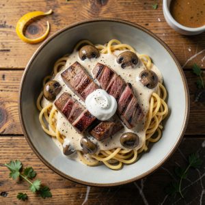 Campbell's Soup Stroganoff Recipe: Creamy Mushroom Beef in One Skillet ...