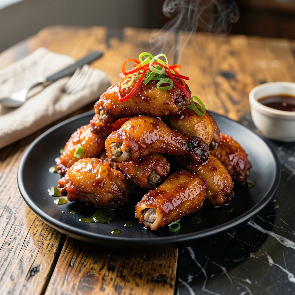 Chinese Fried Chicken Wings Recipe: Crispy Skin With Sticky Glaze ...