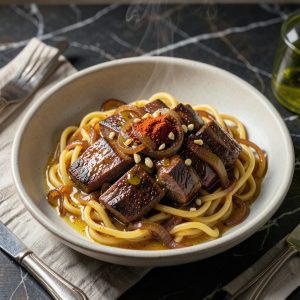 Hungarian Beef Stroganoff Recipe: Paprika-Infused Creaminess Over Egg ...