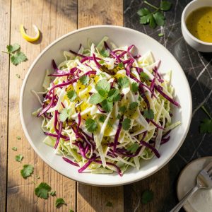 Israeli Cabbage Salad Recipe: Zesty Lemon and Herb Crunch - Recipe Names