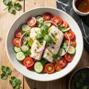 Italian Fish Salad Recipe: Light Mediterranean Flavor With Fresh Herbs ...