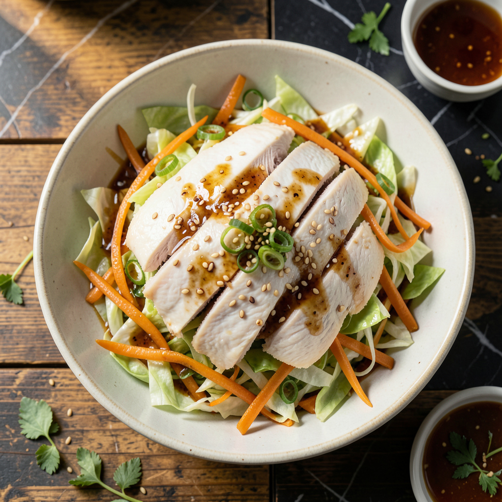 Ming's Chinese Chicken Salad Recipe: Sesame-Crusted Crunch in Every ...
