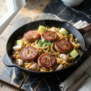 Recipe Kielbasa and Sauerkraut: Slow-Cooked Tangy-Savory Harmony ...